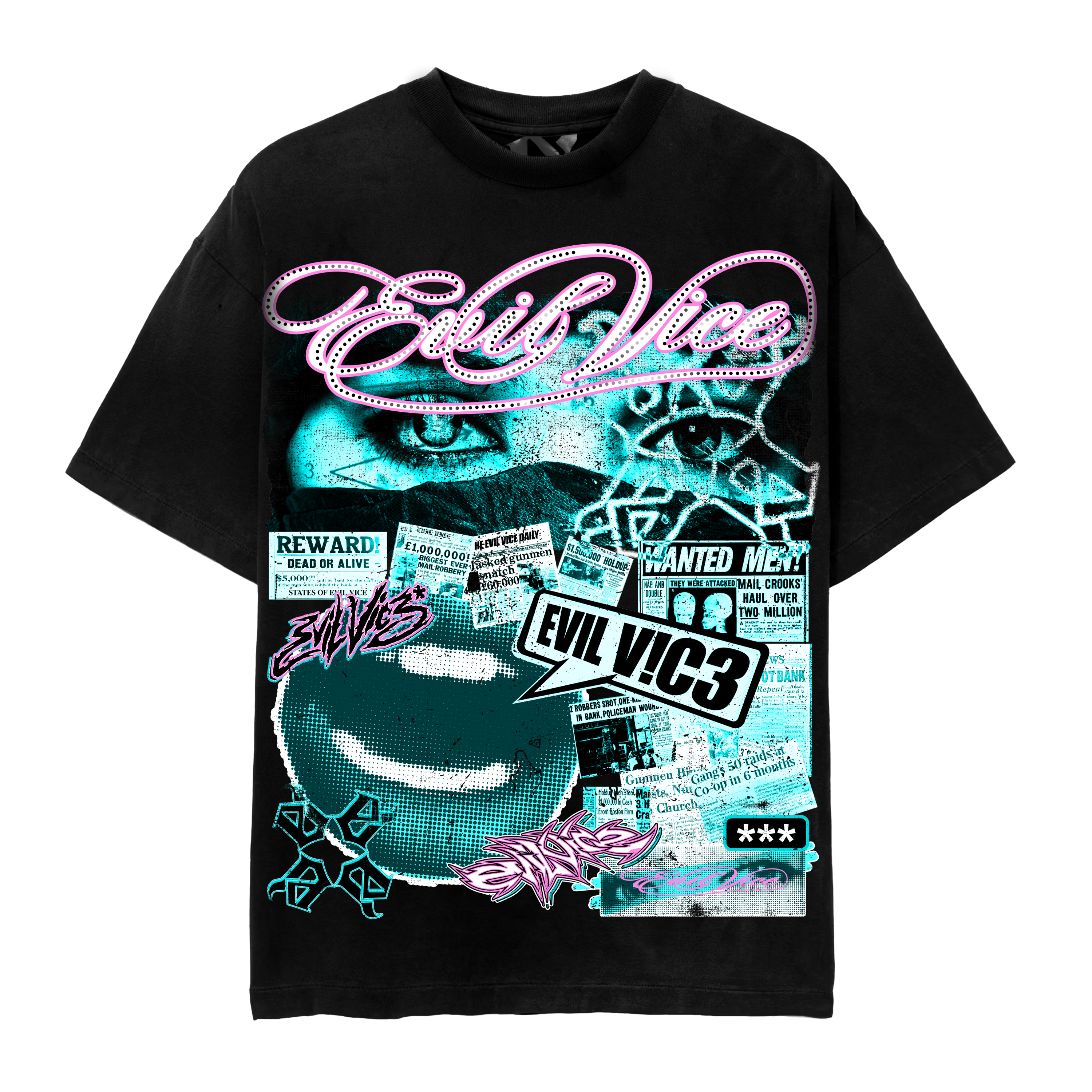 EVIL TIMES T-SHIRT - EVIL VICE